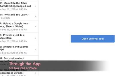 Using The External Tool In Canvas Youtube