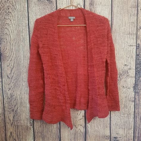 J Jill Sweaters Jjill Womens Coral Cardigan Size S Poshmark