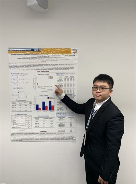 國際研討會 中國文化大學 紡織科技創新與應用工程學系