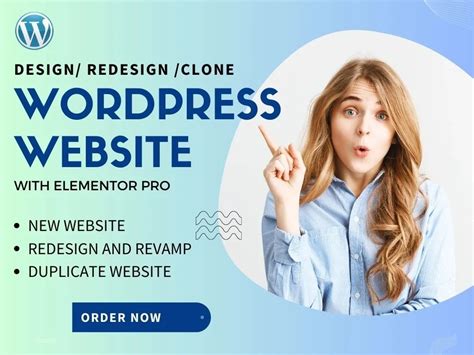 design clone redesign or revamp and duplicate a wordpress website