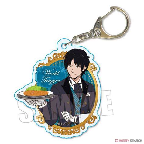 トレーディングアクリルキーホルダー Part2 ワールドトリガー 執事服ver 8個セット キャラクターグッズ 商品画像1