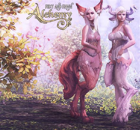 Second Life Marketplace Alchemy Foxy Outfit Blush