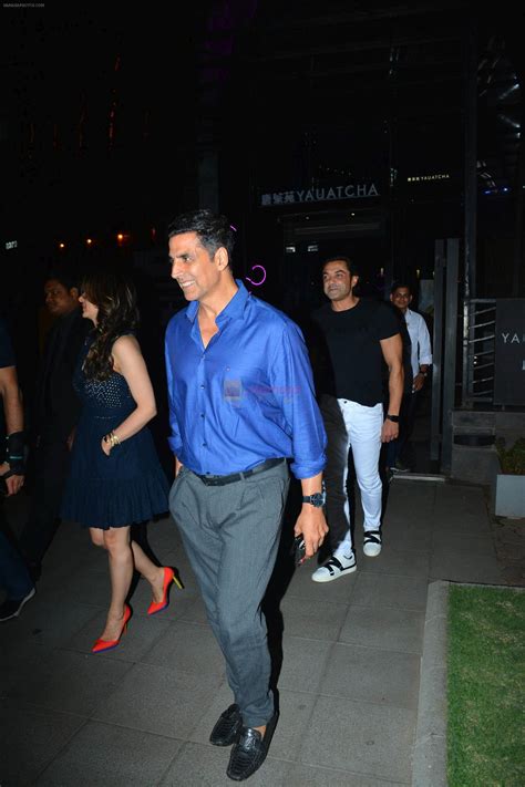 Akshay Kumar Celebrates His Birthday In Yautcha Bkc On 9th Sept 2018