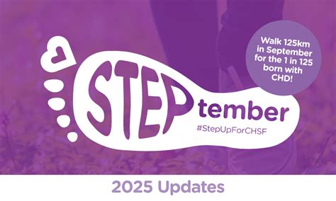 Steptember Updates Chsf