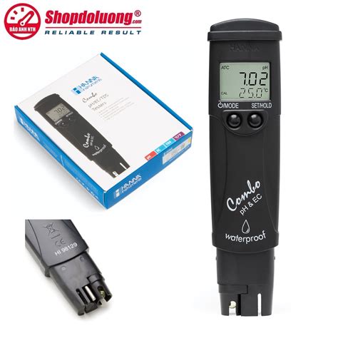 Bút đo pH Độ dẫn TDS Nhiệt Độ Thang Thấp HANNA HI98129 BẢO ANH NTH
