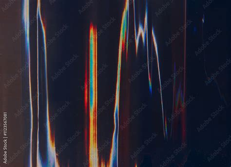 Glitch Overlay Distortion Artifacts Display Defect Texture Blue