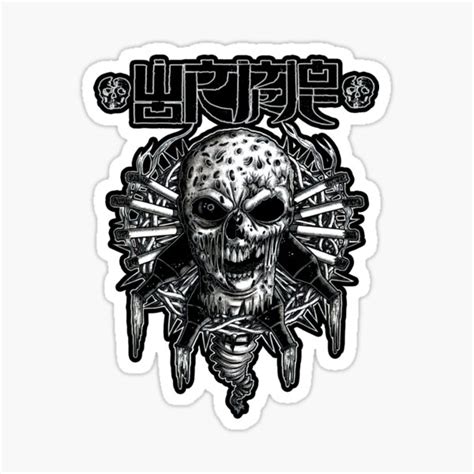 Singaporean Grindcore Band Sticker For Sale By Julie 9405 Redbubble