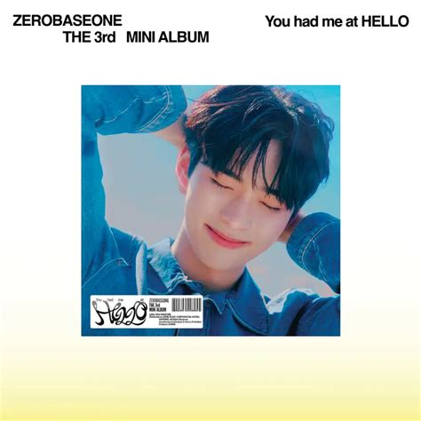 Zerobaseone 3rd Mini Album You Had Me At Hello Digipack Ver