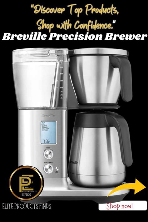 Breville Precision Brewer Thermal Coffee Maker 60 Oz Brushed
