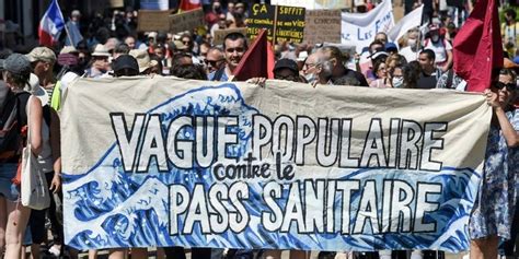 Une 6e Journée De Mobilisation Contre Le Pass Sanitaire Samedi à