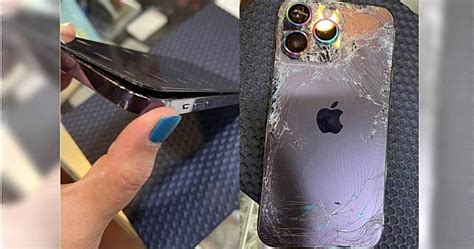 奧客盧iphone「摔到軟墊就壞了」⋯店員一看慘況快哭了 網：是從101掉下去嗎？ Ctwant Line Today