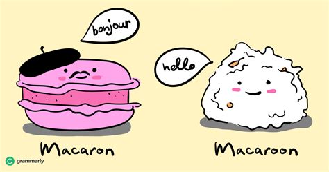 Macaron Or Macaroon Common Food Term Mistakes Grammarly