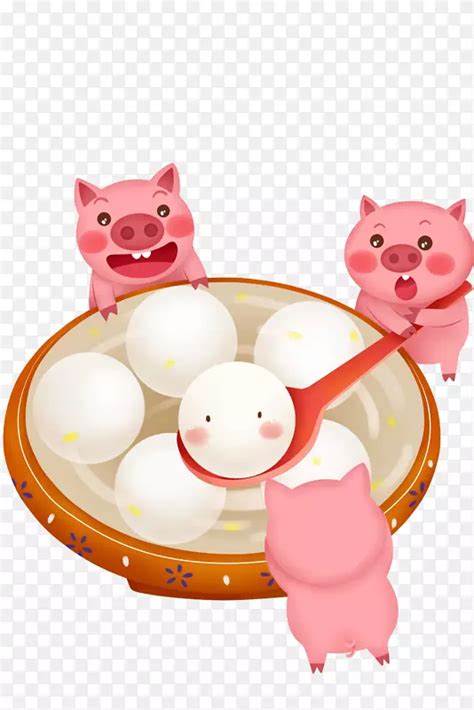 卡通手绘美食汤圆PNG图片素材下载 图片编号ayngrjrq 免抠素材网