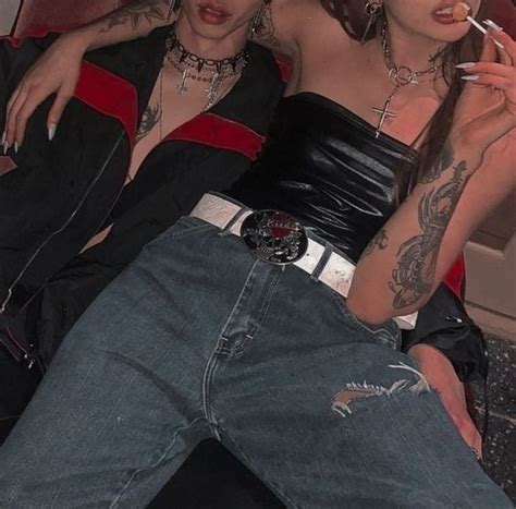 Tumblr Couples Grunge tarzı Gotik modası lar modelleri
