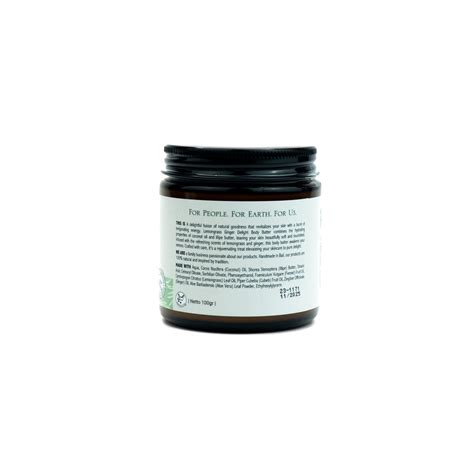 Lemongrass Ginger Delight Body Butter 100 Gr Utama Spice