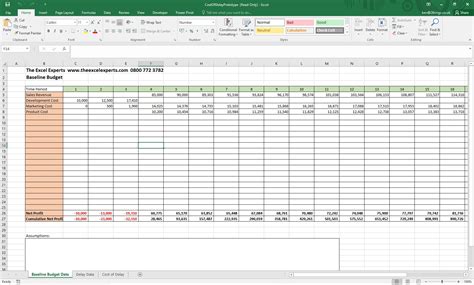 Cost Of Delay Template Download The Excel Experts