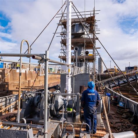Restoration Of Spurn Lightship October 2022 Maritime Hull En Gb