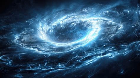 Abstract Digital Art Illustrating Cosmic Phenomenon With Glowing Particles And Swirls Banner