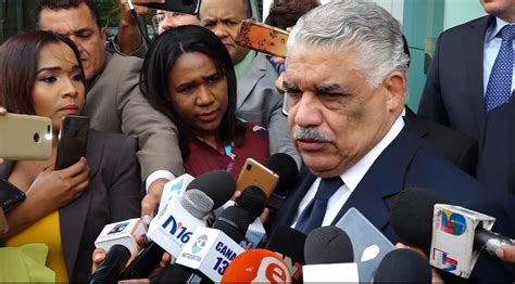 Do Canciller Miguel Vargas Revela Salió Positivo Al