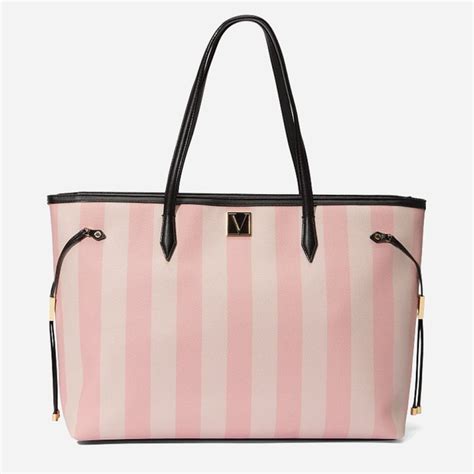 Сумка-шоппер женская Victoria's Secret 928013968 Розовый/Белый ...