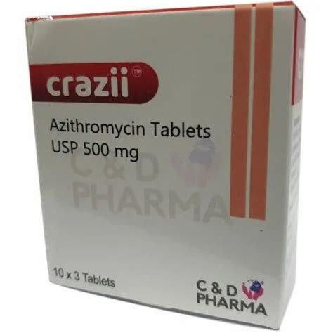 Azithromycin Tablets Usp 500mg At ₹ 750box Azithromycin 500 Mg In