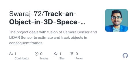 Github Swaraj Track An Object In D Space Udacity The Project Deals With Fusion Of Camera