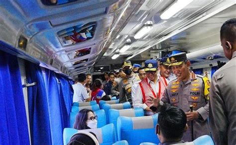Anjurkan Warga Mudik Pakai Kereta Api Kapolri Lebih Aman