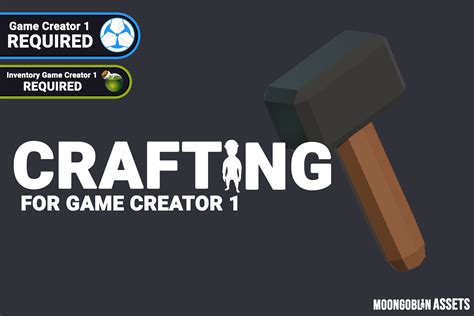 Crafting For Game Creator 1 Game Toolkits Unity Asset Store