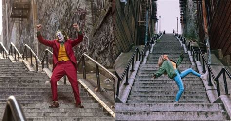 The Place Where The Joker Danced And Smoked On The Stairs Has Now