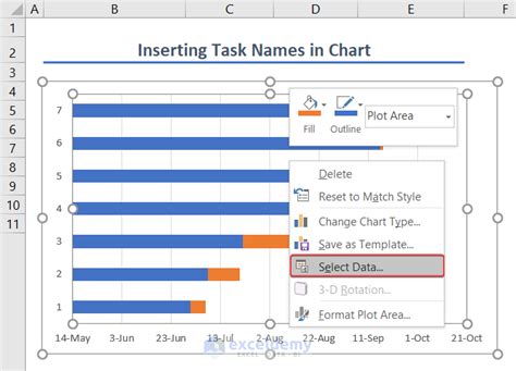how to create and customize a gantt chart in excel exceldemy
