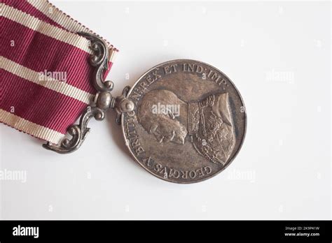 The Meritorious Service Medal A British Medal Awarded To Sergeants And
