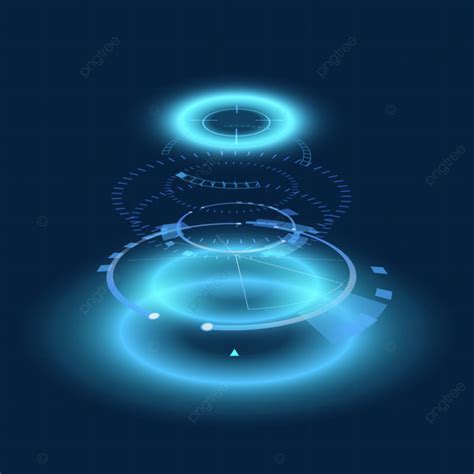 Light Effect Technology 6g Light Circuit Electronic Computer Light