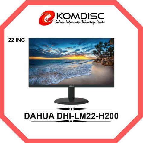 Jual Dahua Dhi Lm22 H200 Monitor 22 Inch Fhd Bezel Less Hdmi Vga