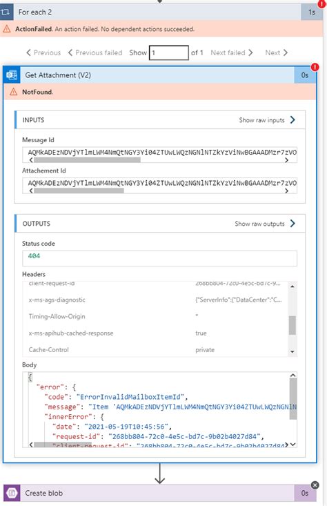 Logic App To Read Emails Attachments Issue With The Account Microsoft Qanda