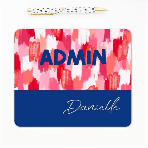 Admin Appreciation T For Women Custom Mouse Pad For Admin Assistant Administrative