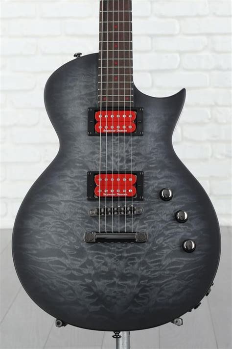 Esp Ltd Bb 600 Ben Burnley Baritone See Thru Black Sunburst Satin