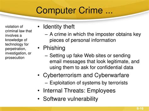 Ppt C8 Securing Information Systems Powerpoint Presentation Free
