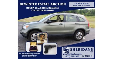 Dewinter Estate Auction Sheridan And Associates Auctioneers Real