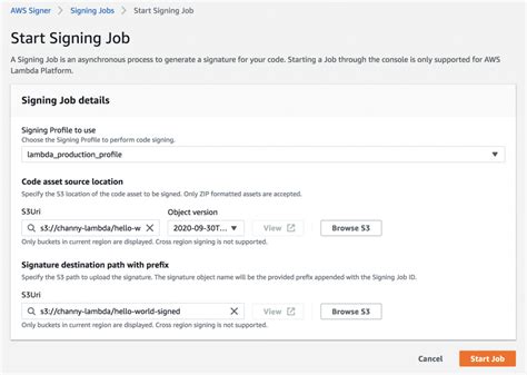 How To Configure Code Signing For Aws Lambda