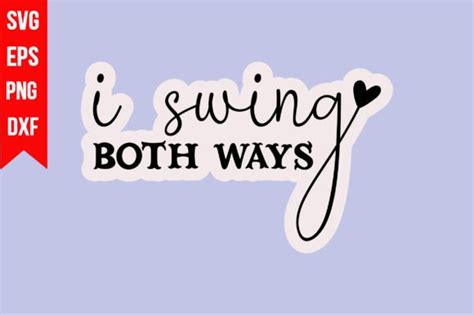 I Swing Both Ways Graphic By Biplab Studio · Creative Fabrica