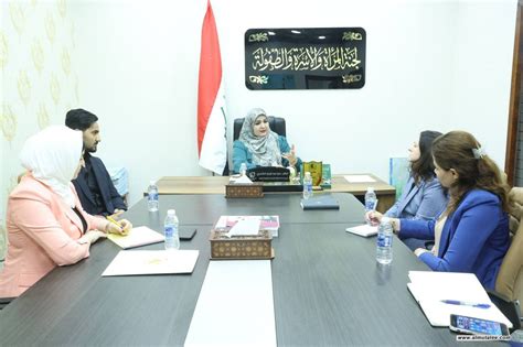 المطلع لجنة نيابية تناقش مع وفد السفارة الأمريكية تحسين اوضاع المراة