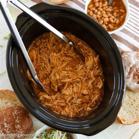 Southern Style Pulled Chicken Crock Pot Recipe Bbq Taste Made Easy