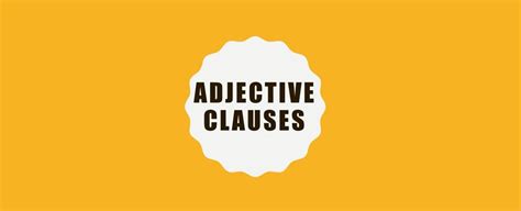 Adjective Clause Örnekleri Open English Blog