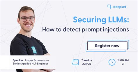 deepset on linkedin securing llms how to detect prompt injections
