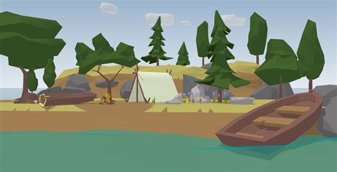 Sketchup Low Poly 3d Model 3d Model 8 Skp Free3d