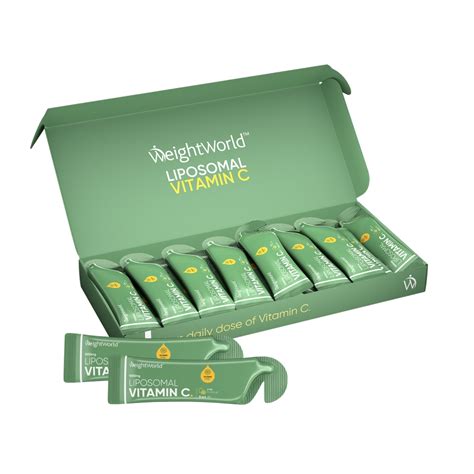 Liposomal Vitamin C Liquid Sachets 1000mg 14 Sachets Weightworld