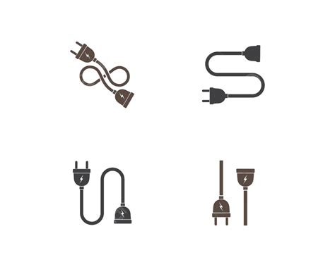 Electric Socket Plug Vector Illustration Bolt Connector Power Vector Bolt Connector Power Png