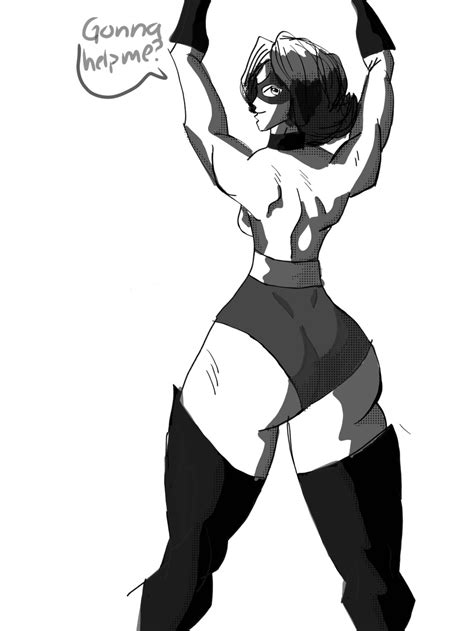 Rule 34 Ass Backwards Black And White Black Boots Black Gloves Black