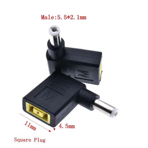 Lenovo Laptop DC Tip Converter Square Female To X Mm Male For Power Adapters