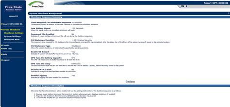Solved Powerchute Does Not Save Certain Values Schneider Electric Community
